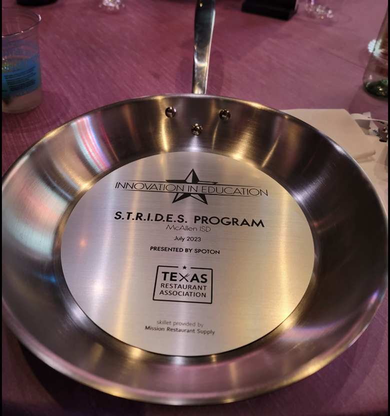 STRIDES Program earns state restaurant award | McAllen Independent ...